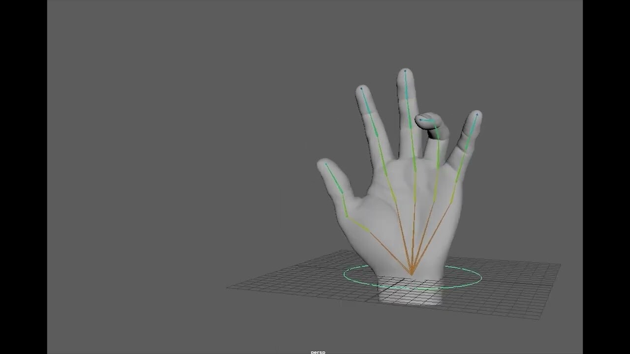ArtStation - Hand rigging