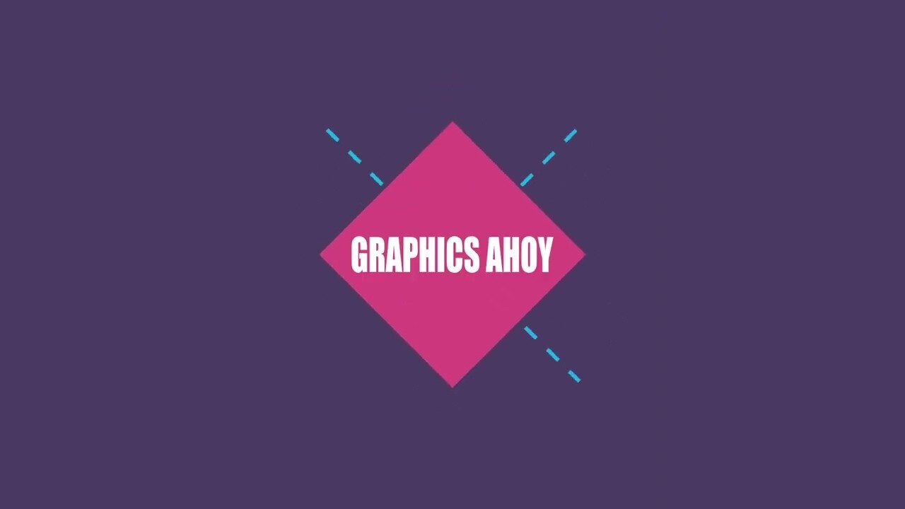 ArtStation - Graphics Ahoy Logo Animation