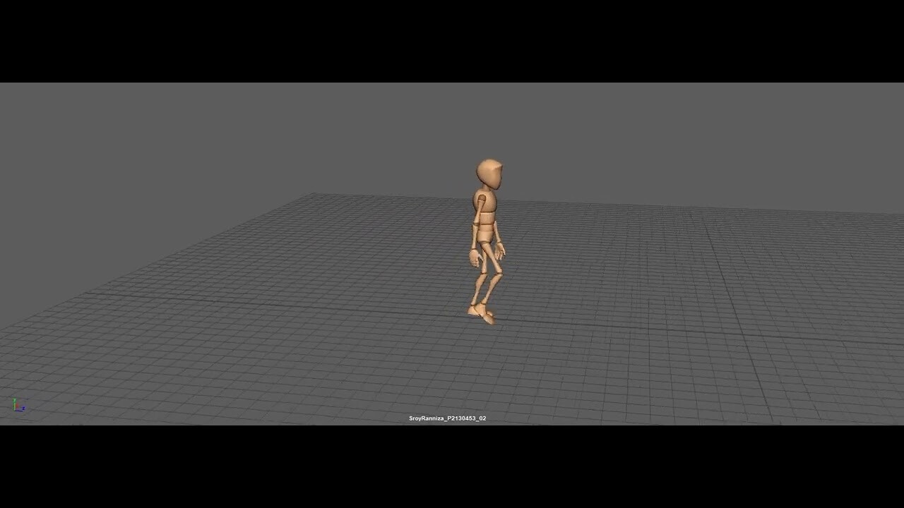 ArtStation - Walk Animation_3D