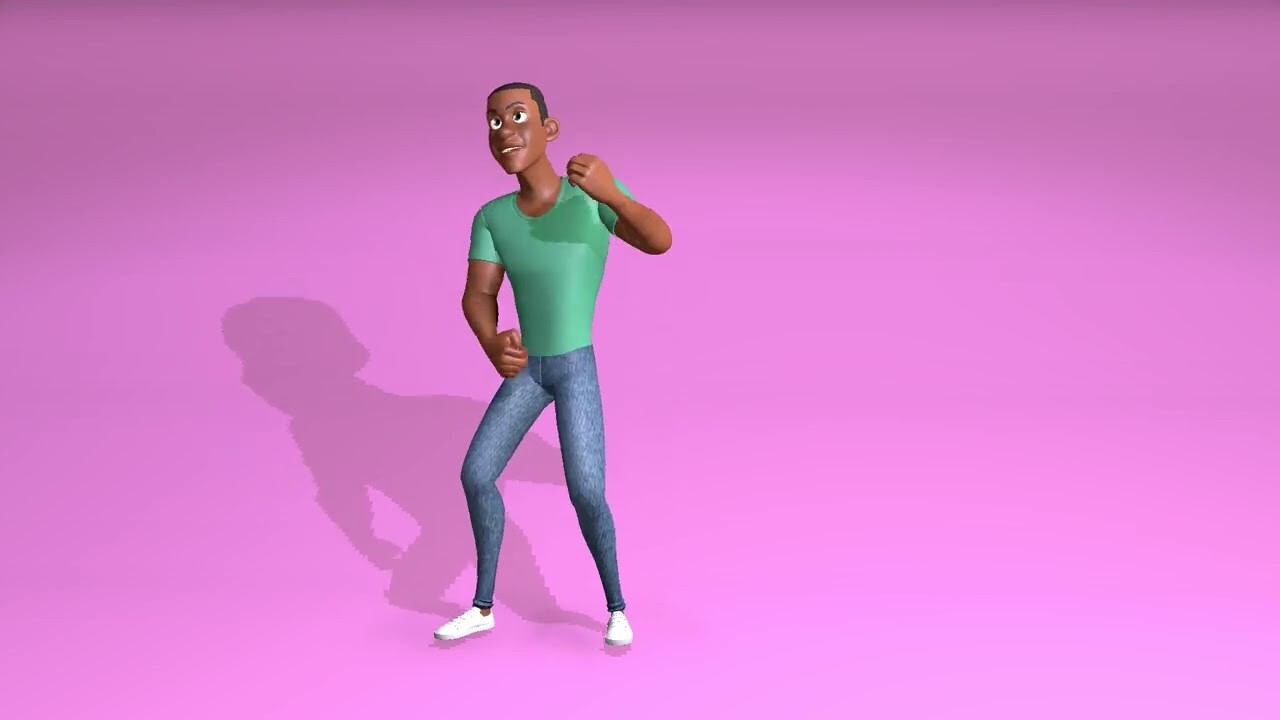 ArtStation - Self_Affirmation animation