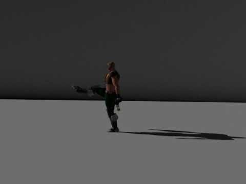 ArtStation - Kick Animation
