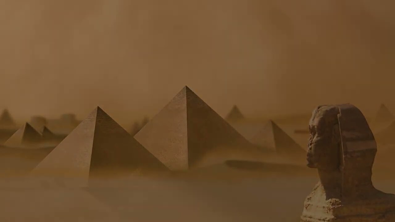 ArtStation - Pyramid of Giza 3D compositing