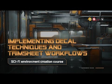 Wingfox workshop - 【Masterclass】SCI-FI environment Creation Course Implementing Decal Techniques ...
