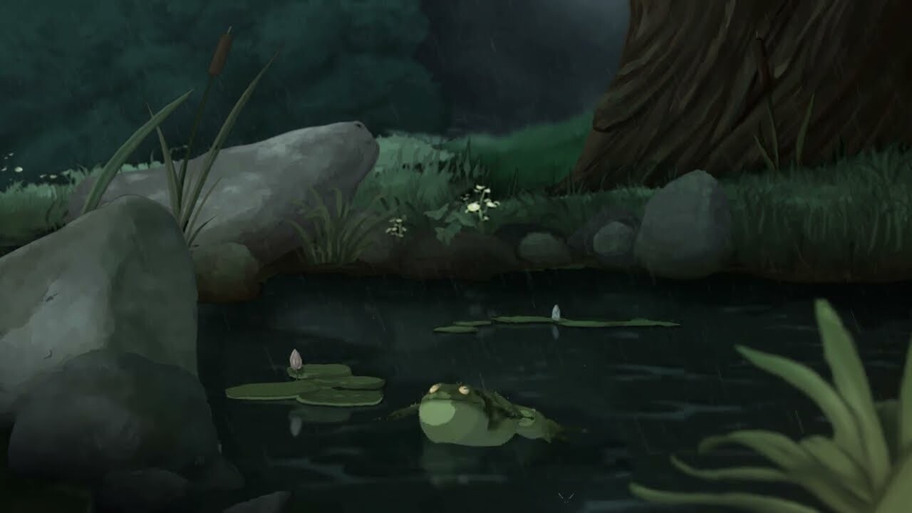 ArtStation - Pond froggy