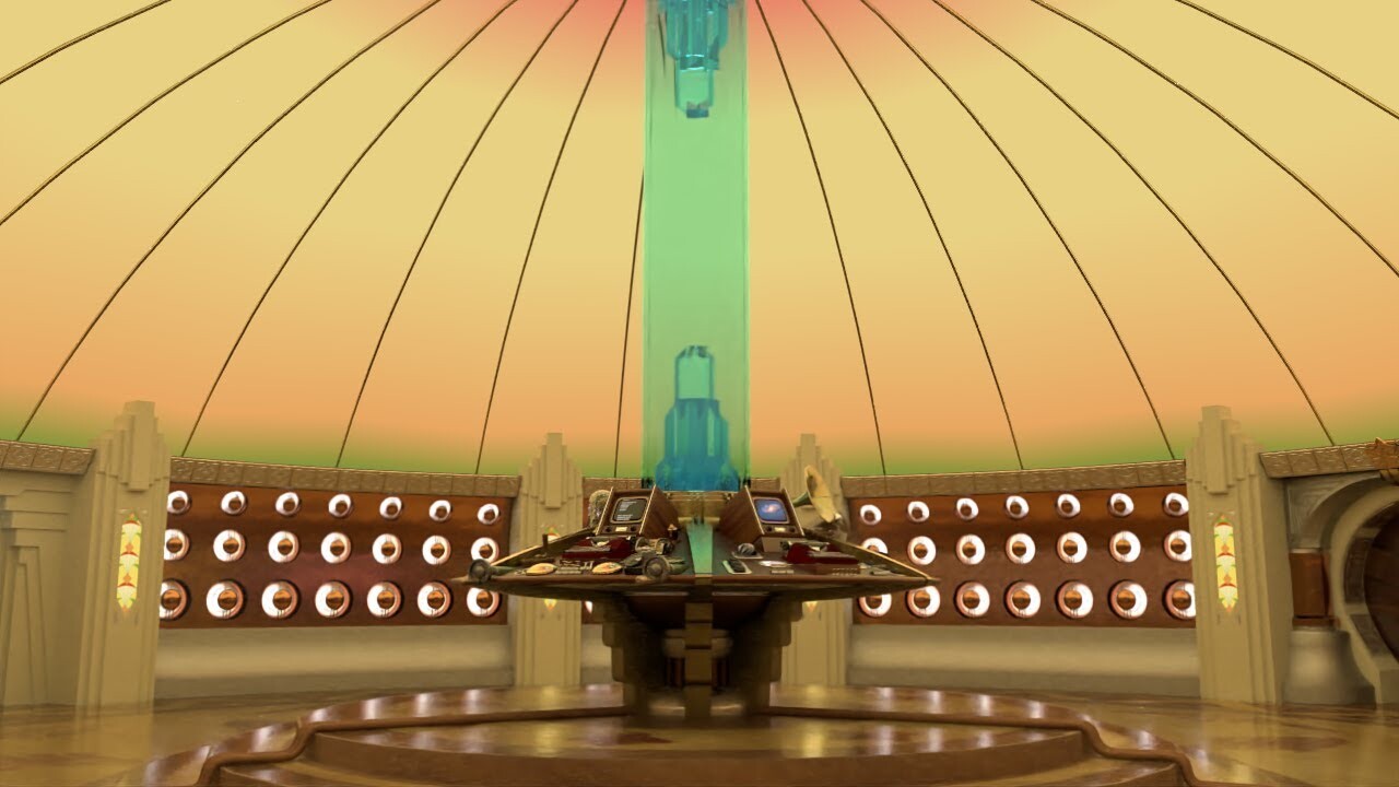 ArtStation - TARDIS interior