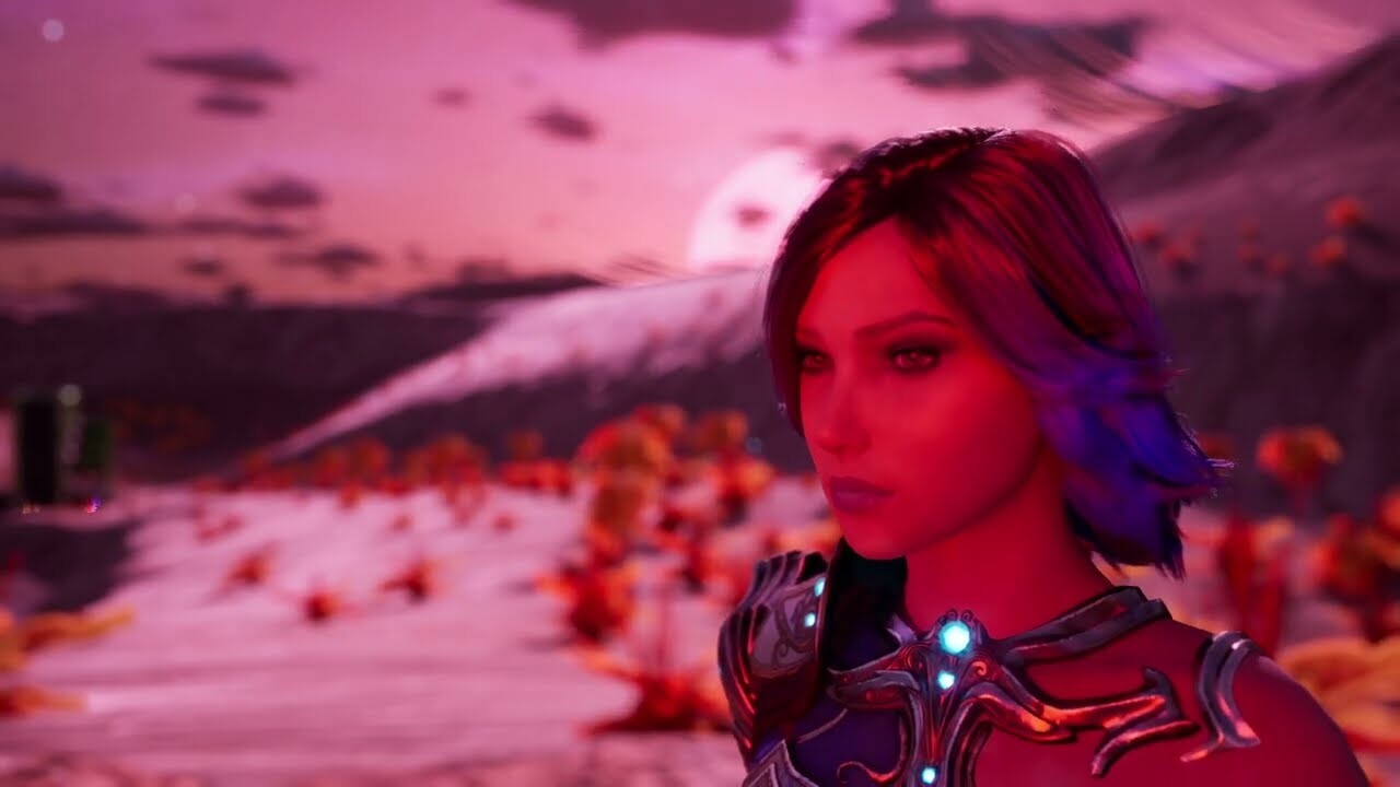 ArtStation - Aurora on Mars