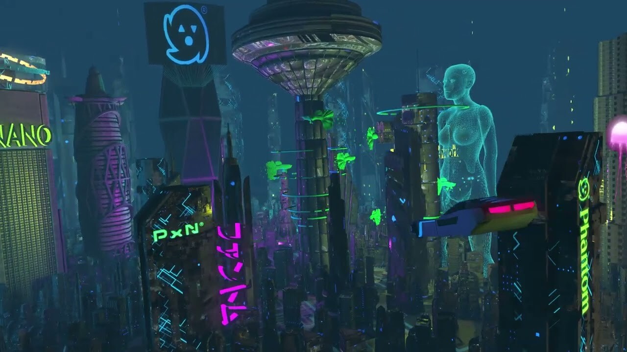 ArtStation - Cyber Punk City