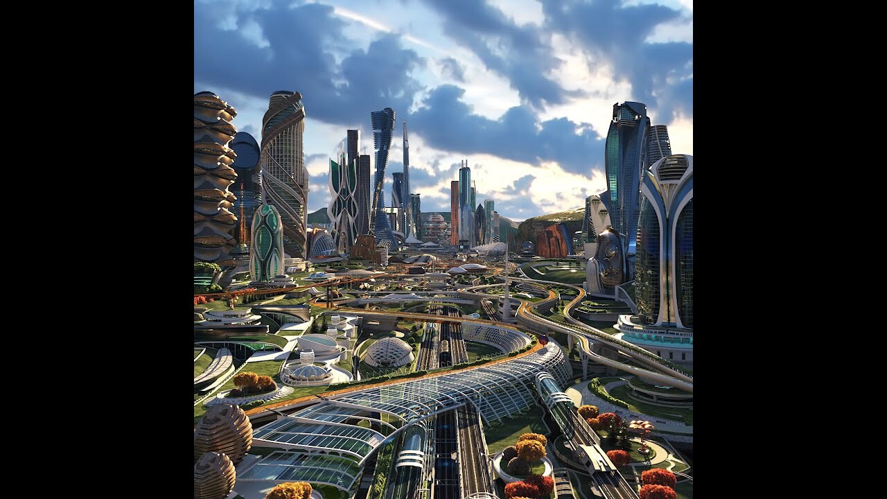 ArtStation - Future City GW Extended 3D model