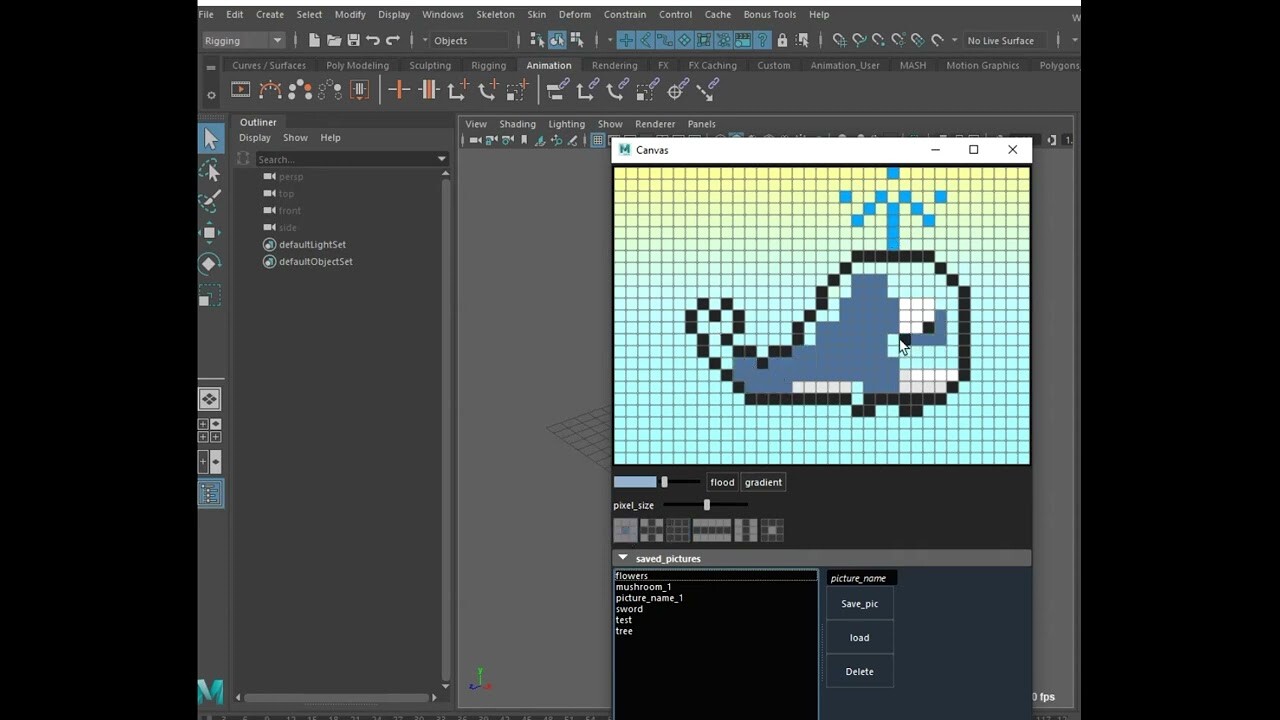 ArtStation - maya_pixel_canvas