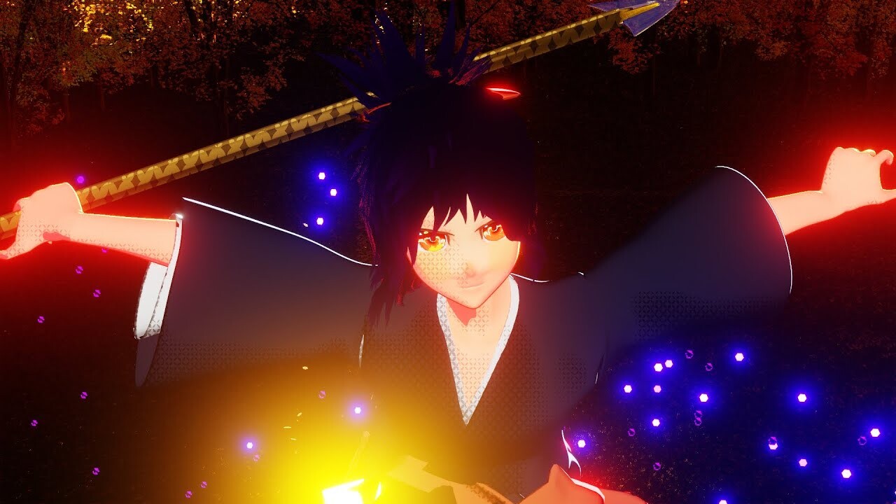 ArtStation - Senna (Bleach) Blender 3d animation and procedural world