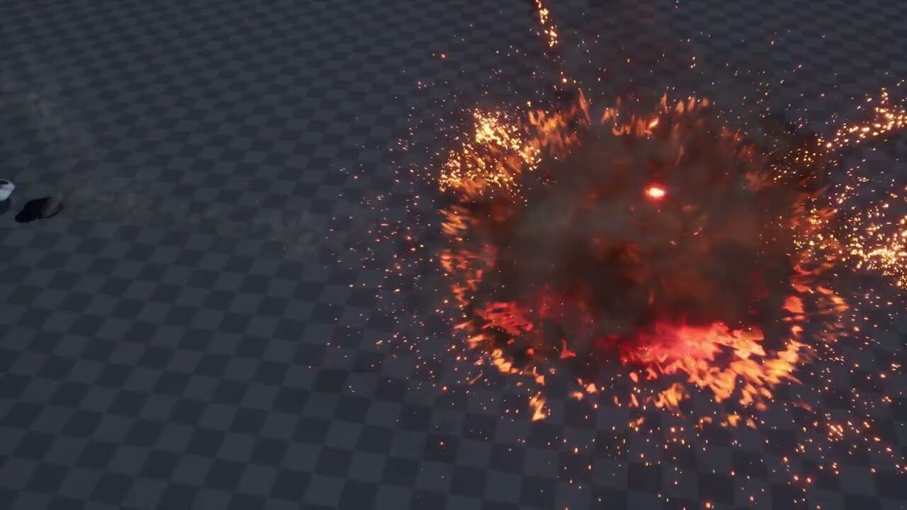 ArtStation - VFX Sketch - Mega Fireball