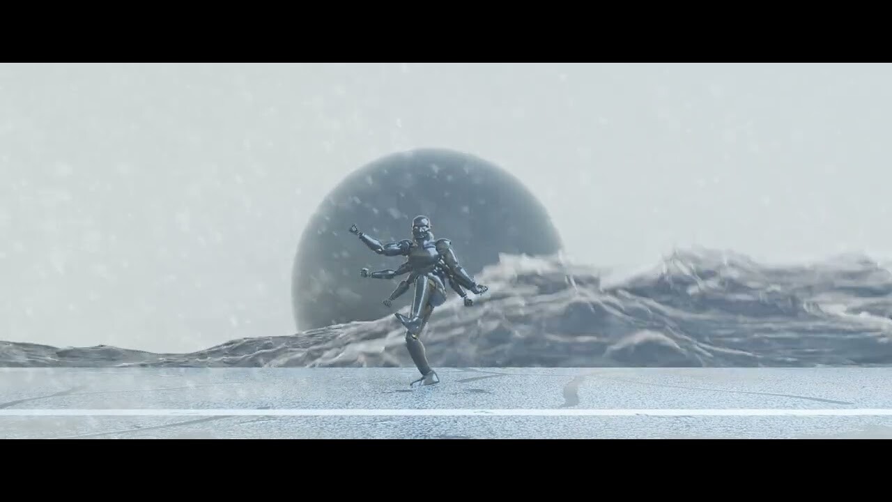 ArtStation - Android monke (Moving Meditation Challenge)