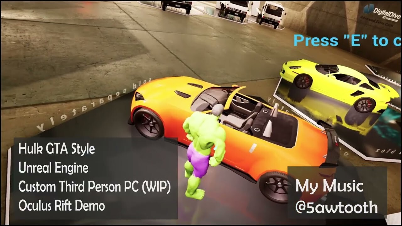 ArtStation - VR Open World With Custom Player Controller