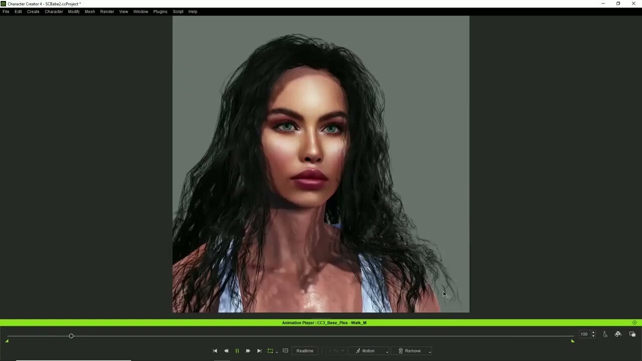 ArtStation - Buff Fitness Trainer Animations
