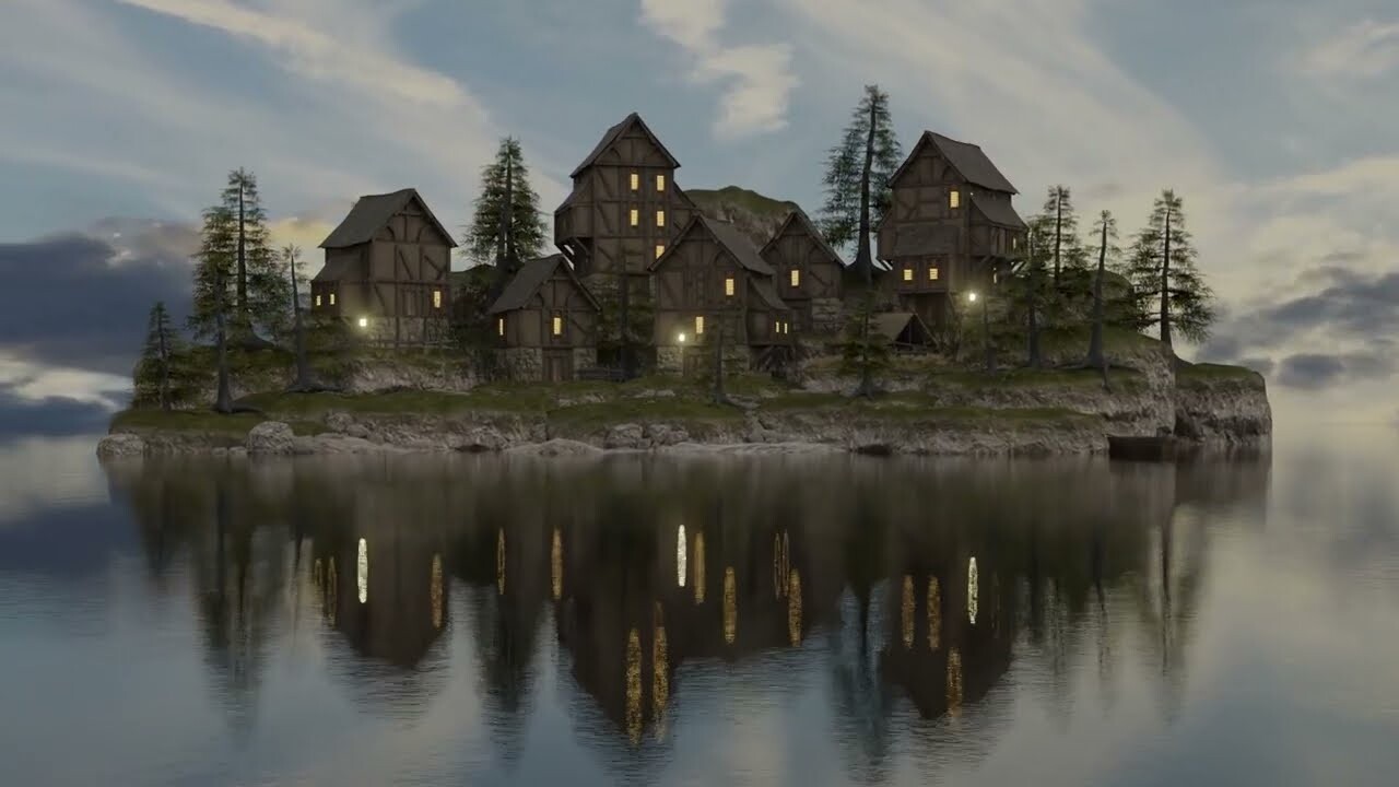 ArtStation - Medieval Island