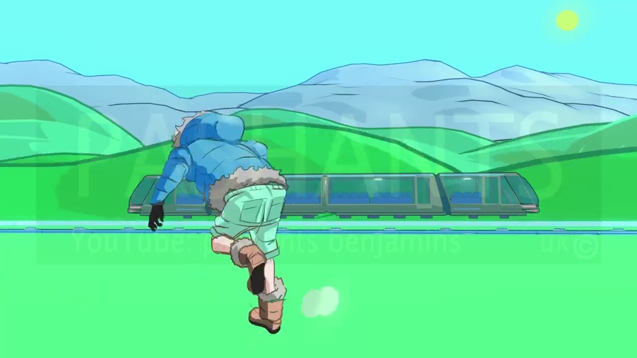 ArtStation - TRAIN SCENE UPDATE (what I did with It)