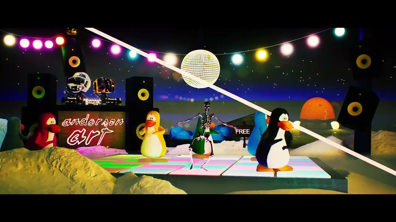 ArtStation - Moving Meditations: Rave Penguin (Max Anderson) (Personal ...