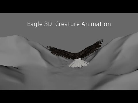ArtStation - Eagle 3D Creature Animation