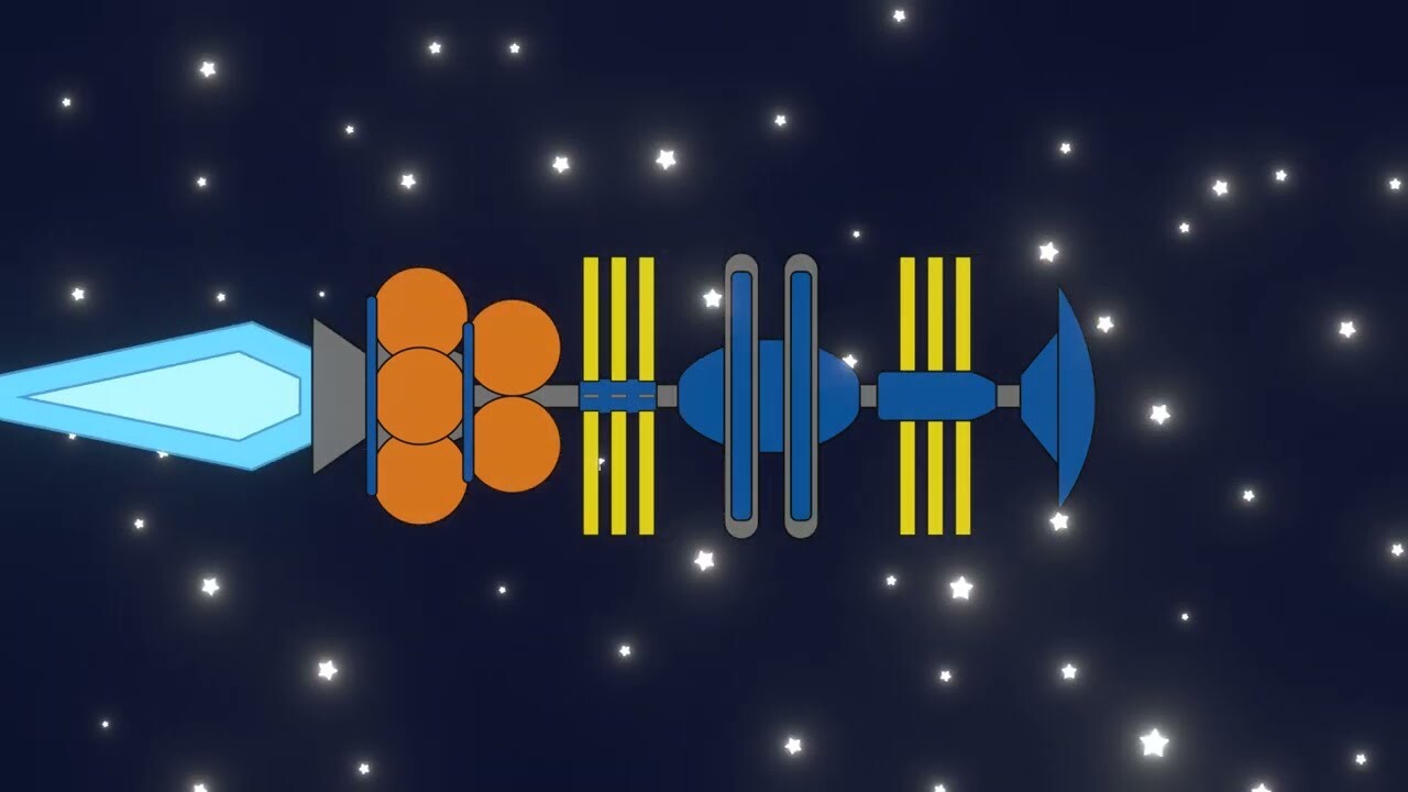 ArtStation - Spaceship Animation