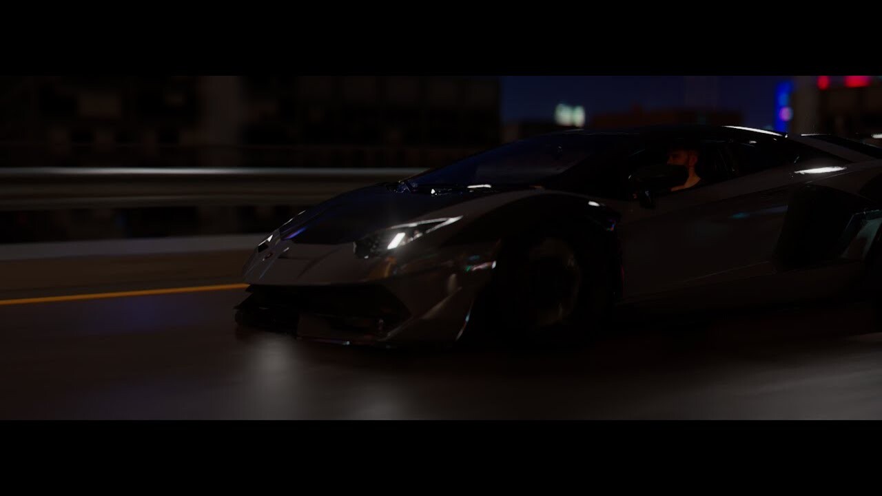 ArtStation - Lamborghini Redshift