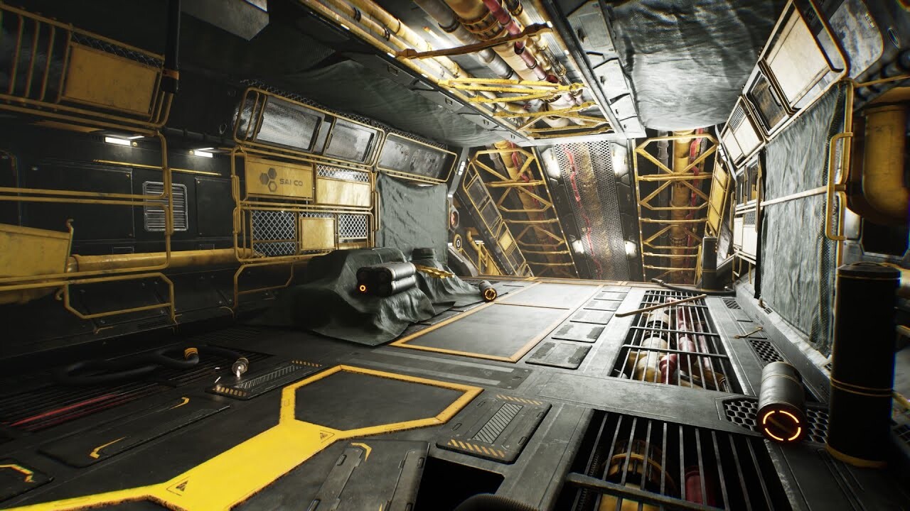 ArtStation - Sci-fi Interior Environment Mega Pack