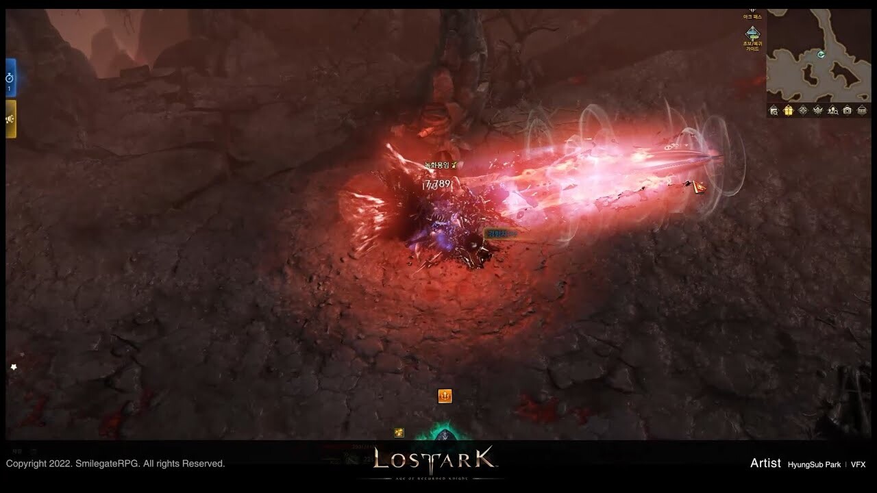 ArtStation - Lostark Reaper Skill_VFX Works