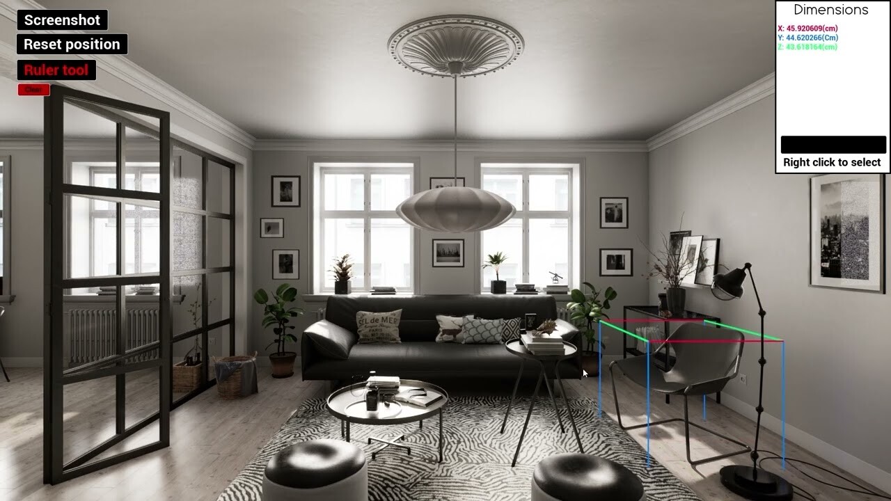 ArtStation - Unreal Engine 5: Dimensions & Ruler measuring tools blueprints, in game