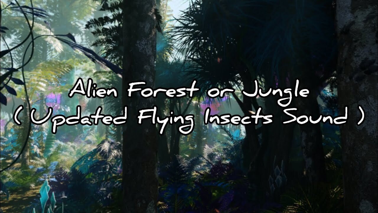 ArtStation - Alien Forest or Jungle Inspired by Pandora's moon in ...