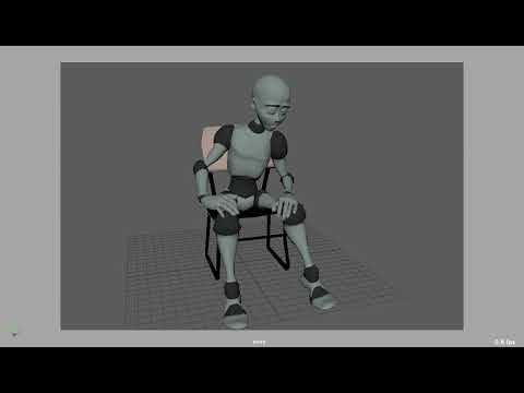 ArtStation - sad to happy animation test
