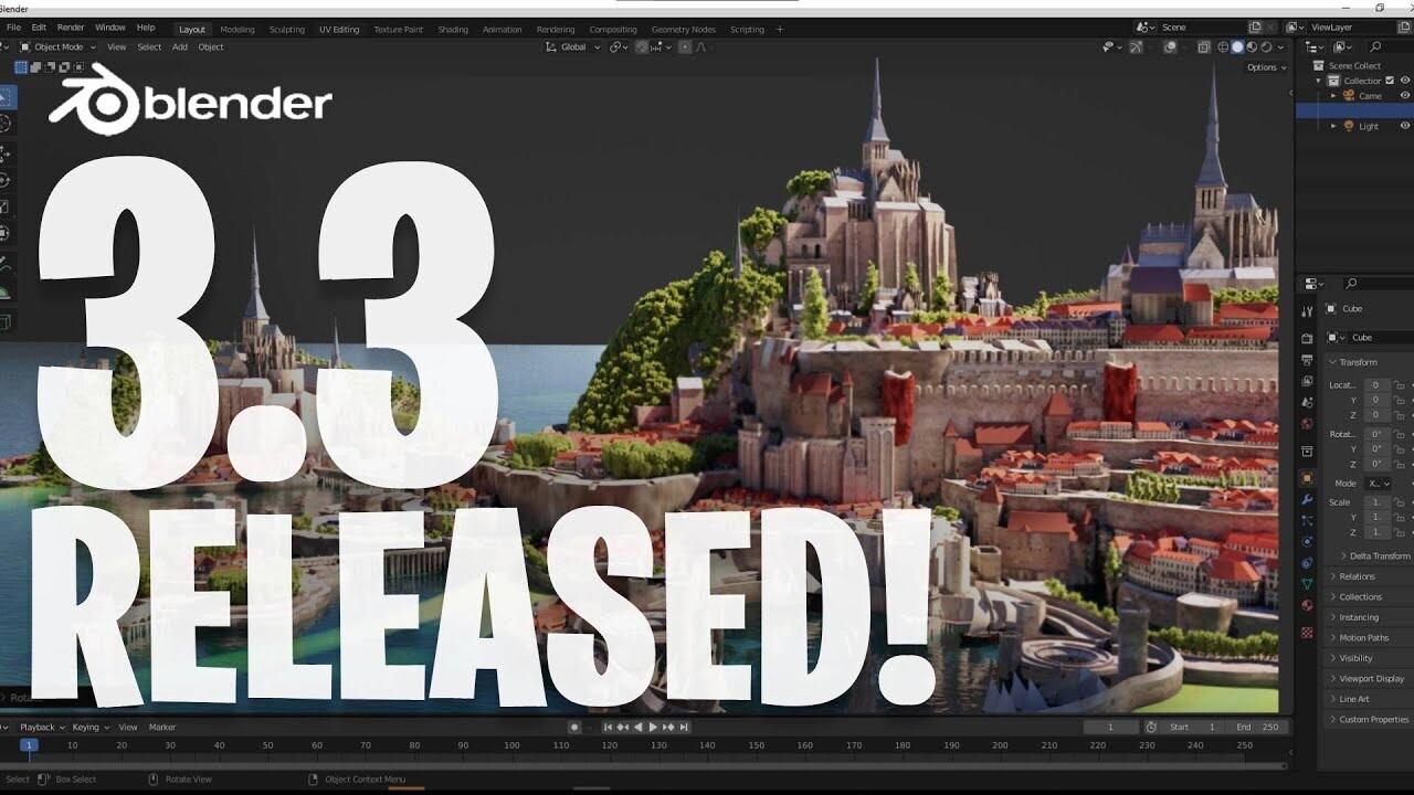 ArtStation - Blender 3.3 Released!!