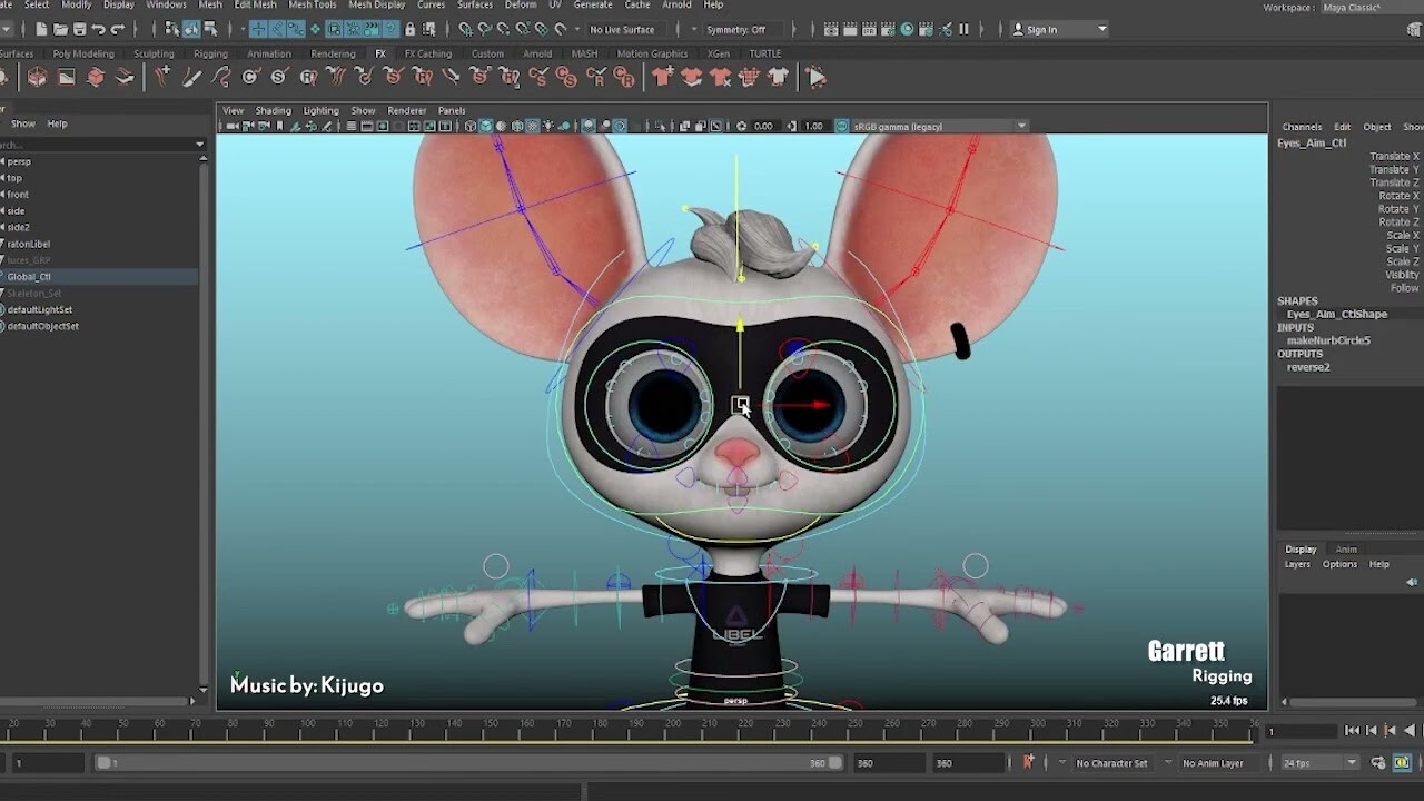 ArtStation - Mouse rig 🐭
