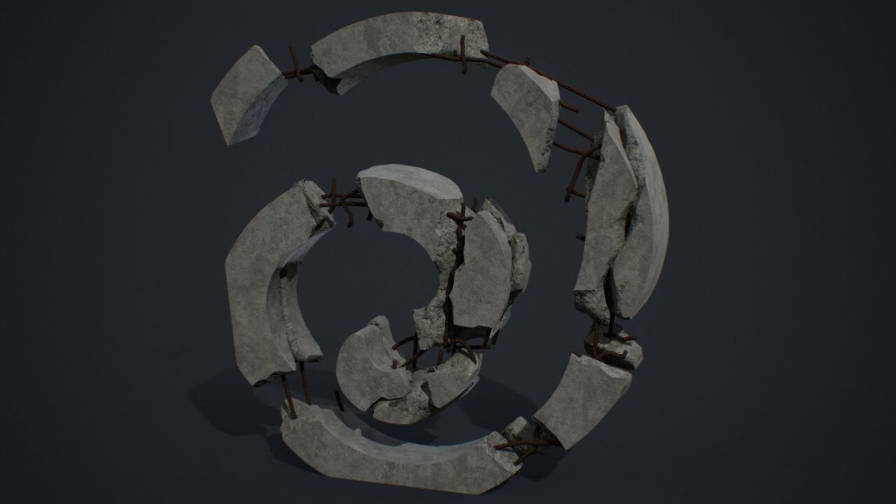 ArtStation - Rebar Fracturer HDA