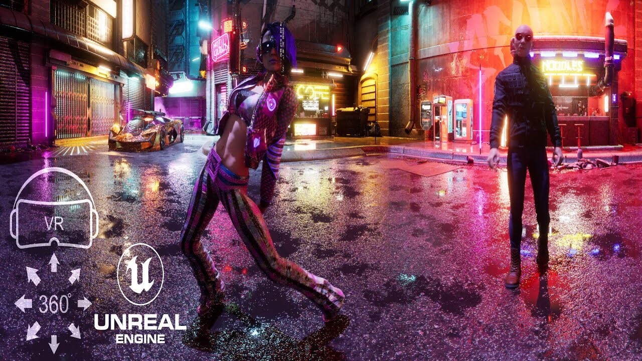 ArtStation - Unreal Engine 5 360 VR Music Video