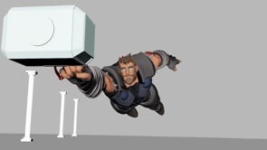 ArtStation - Thor enters the arena