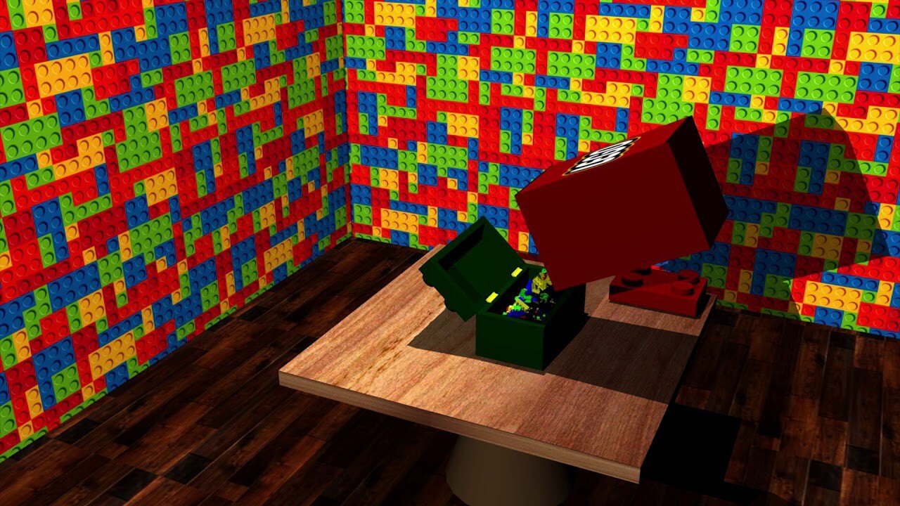 ArtStation - lego Chest