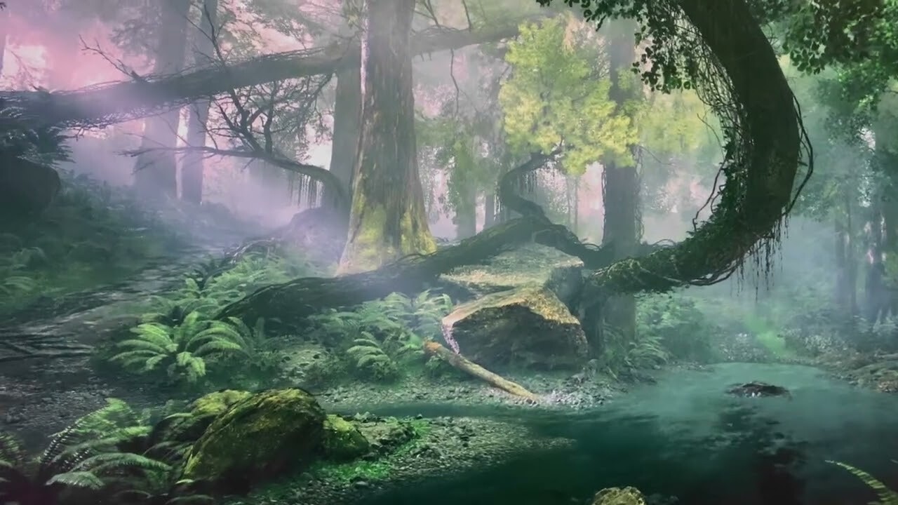 ArtStation - Secret forest 秘境森林