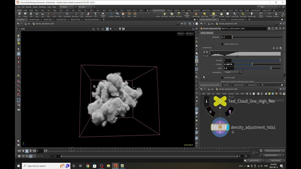 ArtStation - Noise Advection HDA and Density Adjustment HDA || HAT Toolkit || Houdini Tutorial