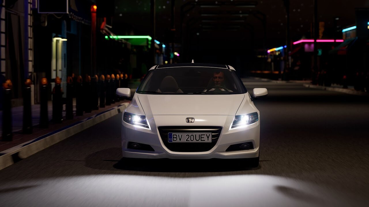 ArtStation - Mesh2MetaHuman meets Honda CR-Z in real-time