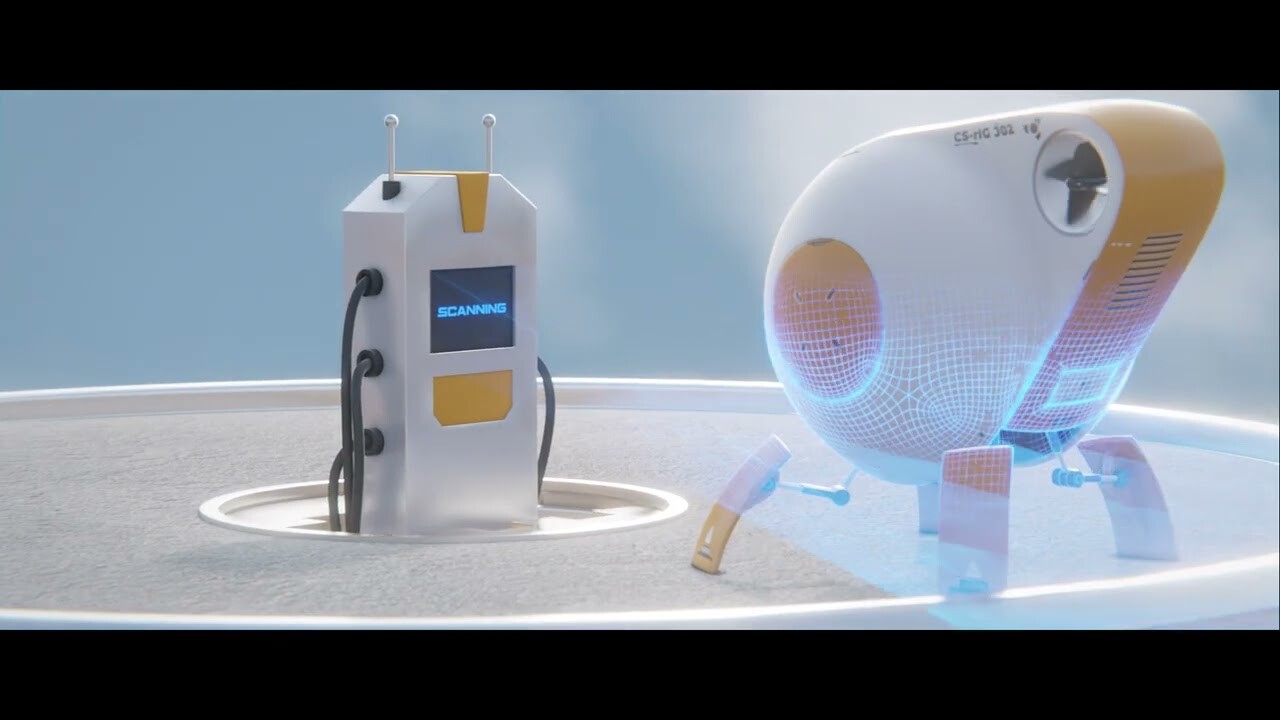 ArtStation - "HYRO" - Short animation movie