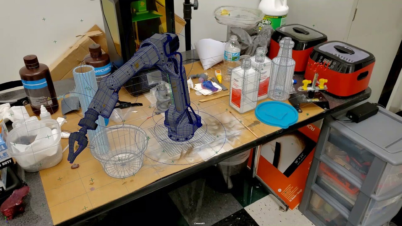 ArtStation - Robot Arm Breakdown Reel