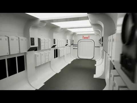 ArtStation - Star Wars - Tantive IV Hallway