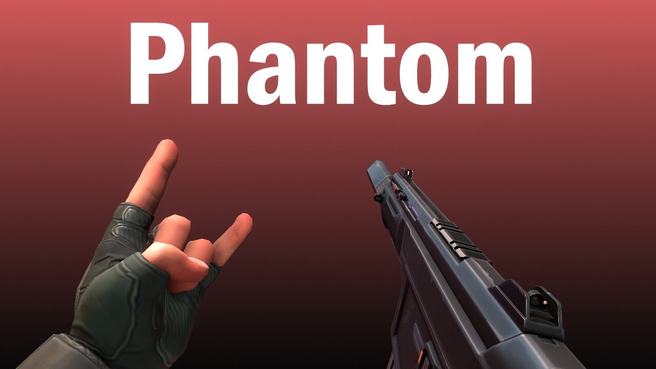 ArtStation - Valorant Fan made Phantom animations