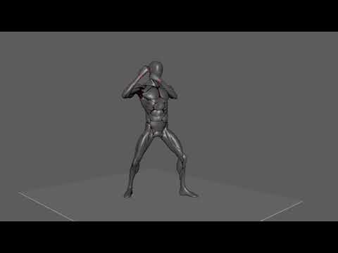 ArtStation - Fighting Game Idle Animation