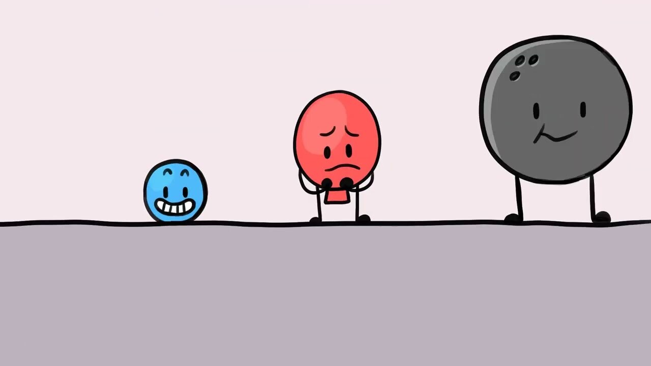 ArtStation - Falling Objects 2D Animation