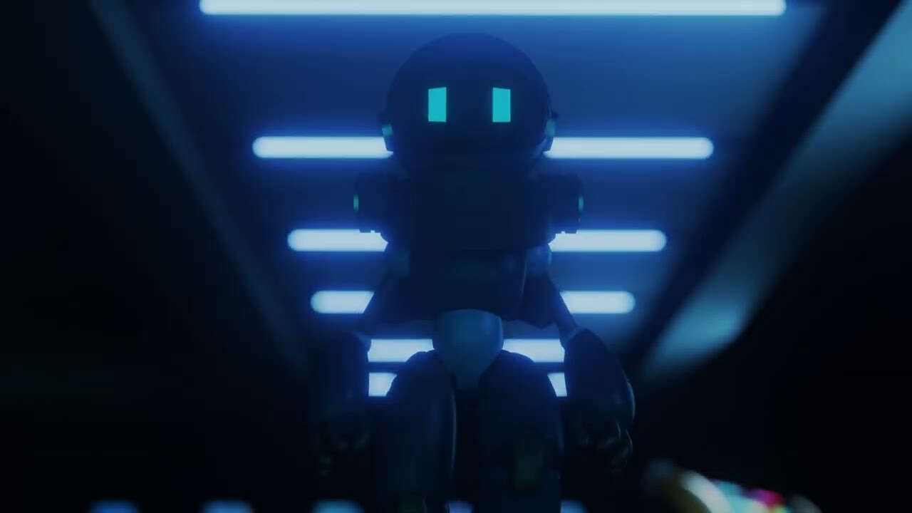 Pixel Cult - Binary Break-In Videogame - 3D Modelling & Animation