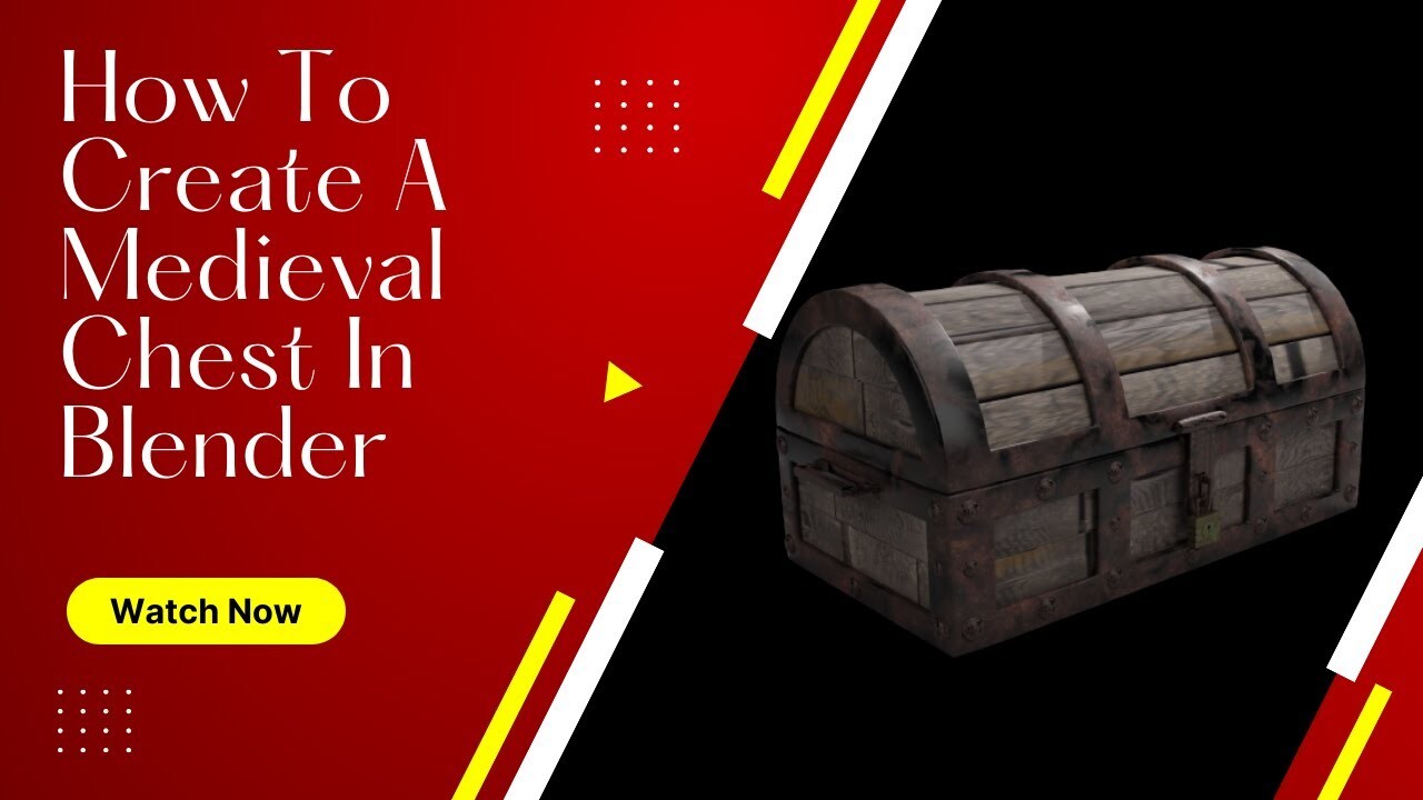 ArtStation - HOW TO CREATE A MEDIVAL CHEST IN BLENDER.