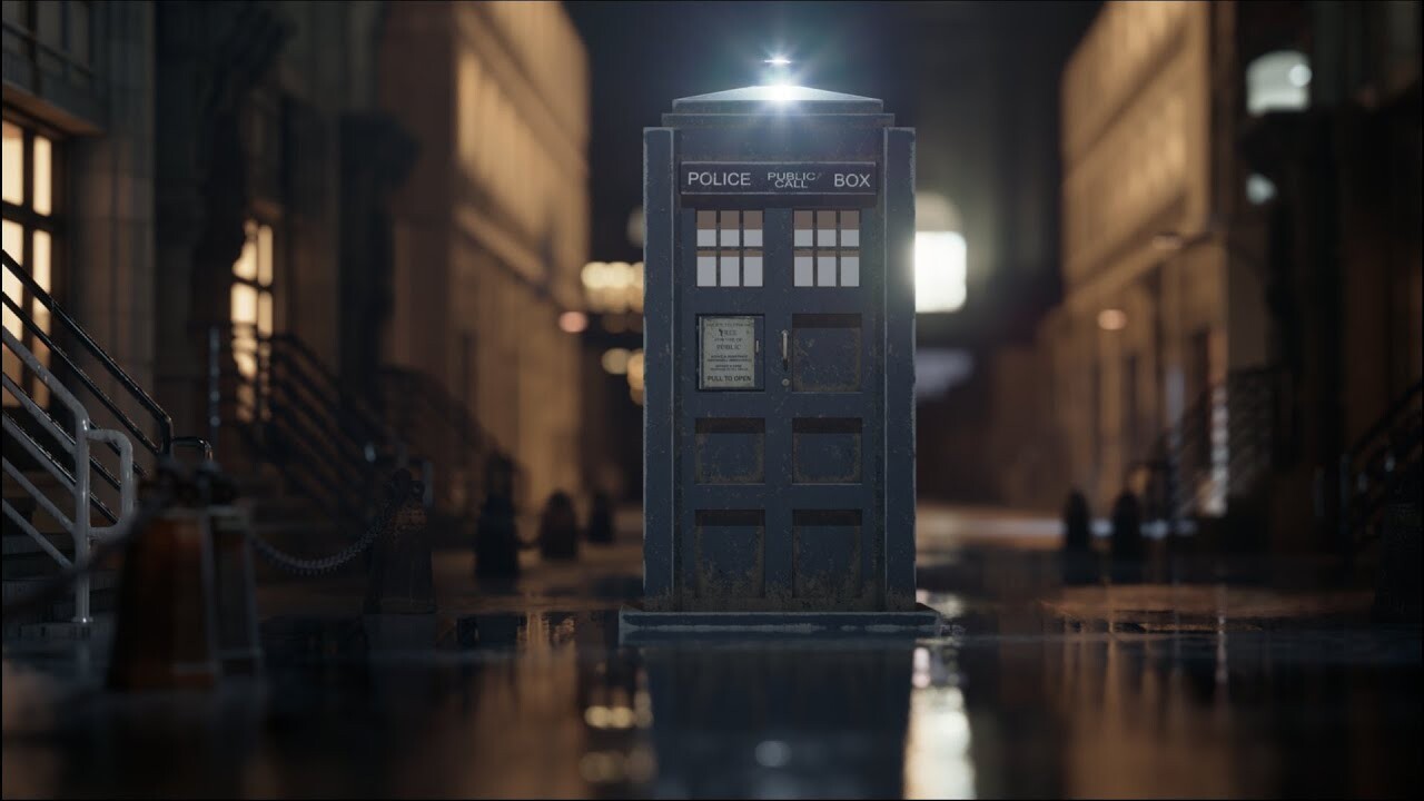ArtStation - Doctor Who l Tardis l Unreal Engine 5 Cinematic Scene