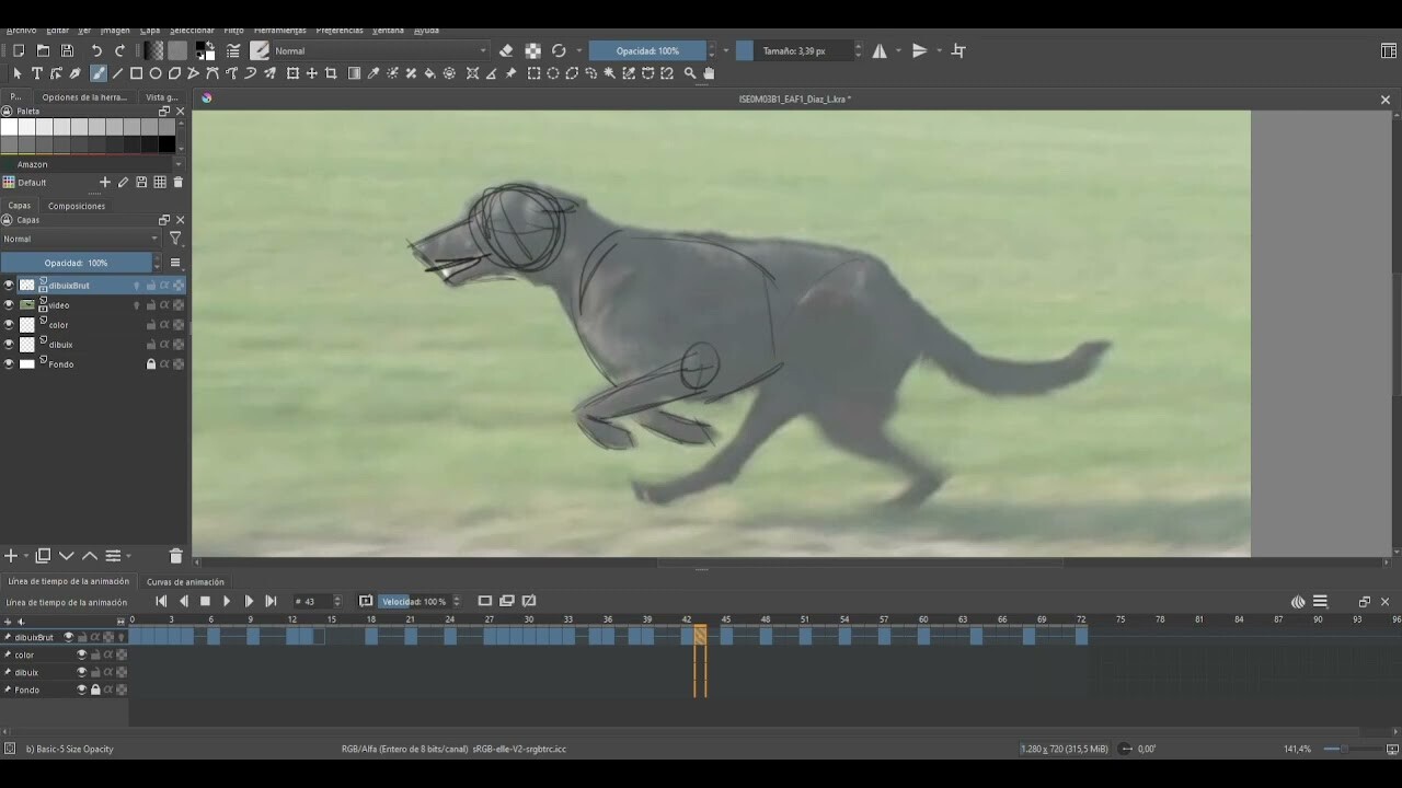 ArtStation - Rotoscopy exercise