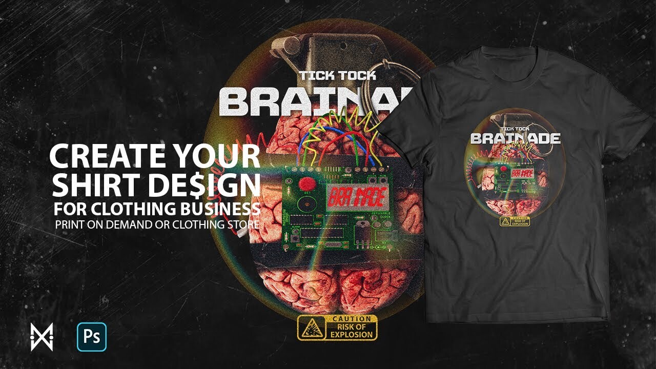 ArtStation - Start To Create Cool Shirt Design For Your Clothing Bussines