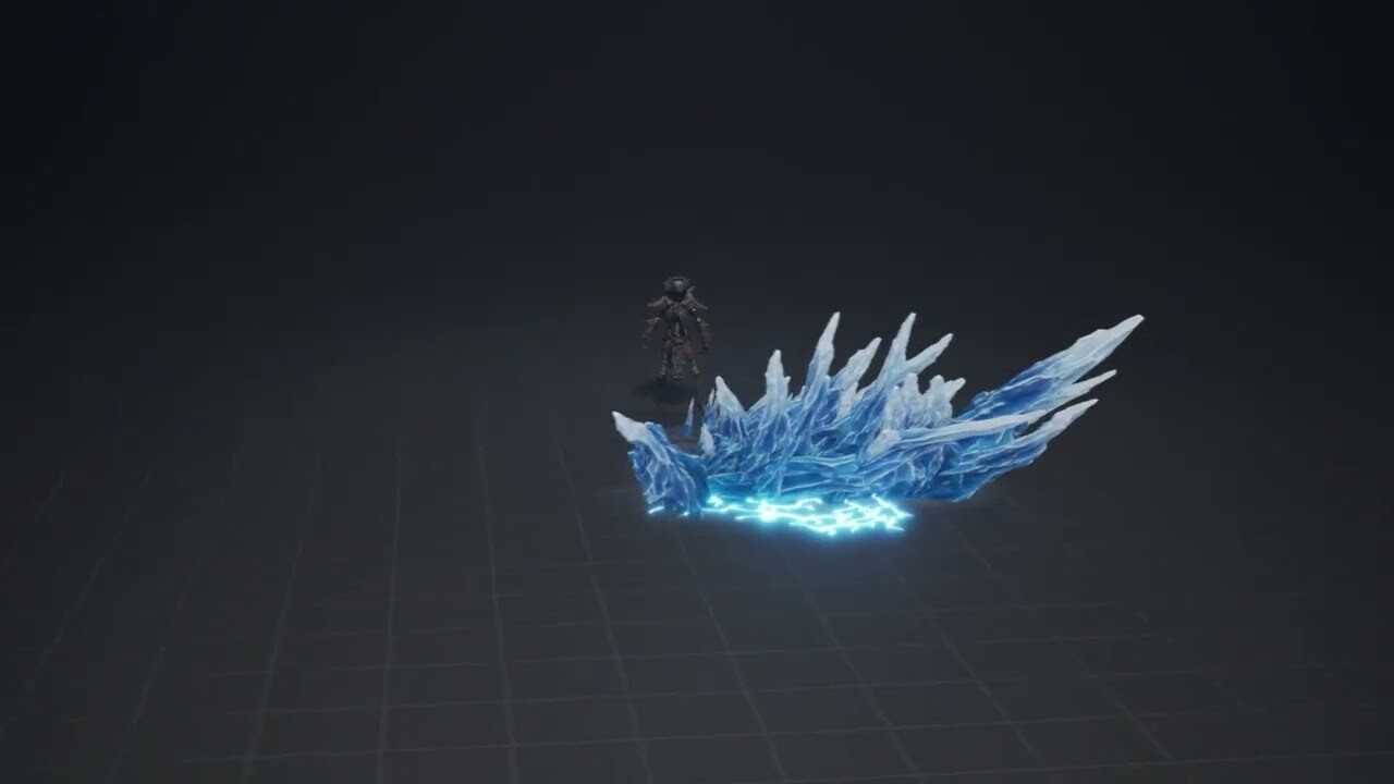 ArtStation - Ice Spikes FX